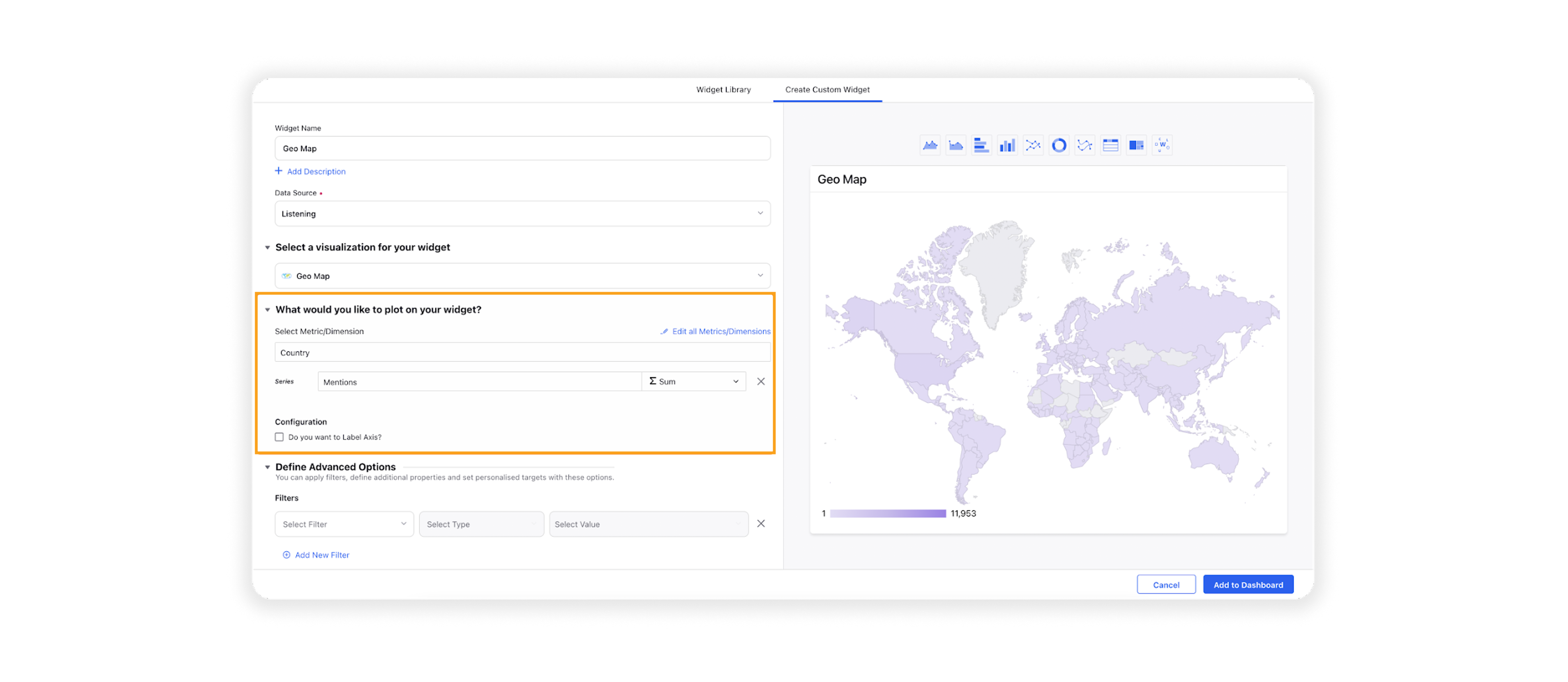  Geo Map Widget Sprinklr Help Center