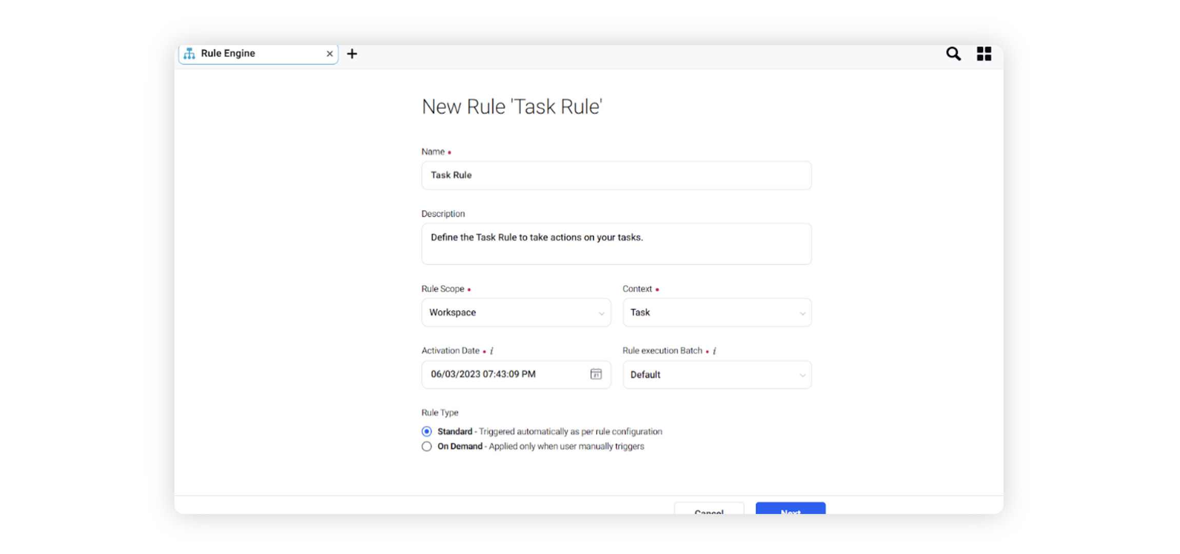  Task Rules Sprinklr Help Center